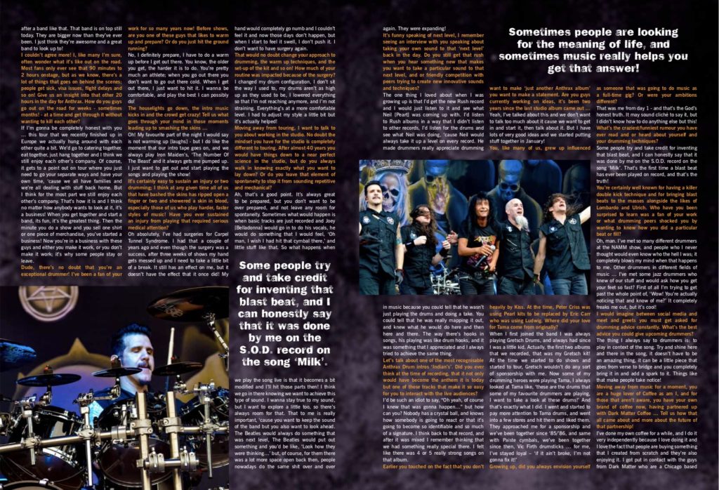 New Interview with Drumscene Australia! – CHARLIE BENANTE